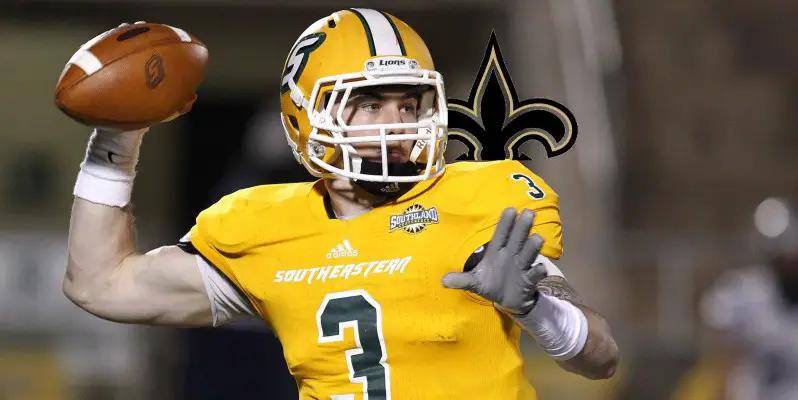 Bryan Bennett NFL QB Part 1. New Orleans Saints | FishDuck